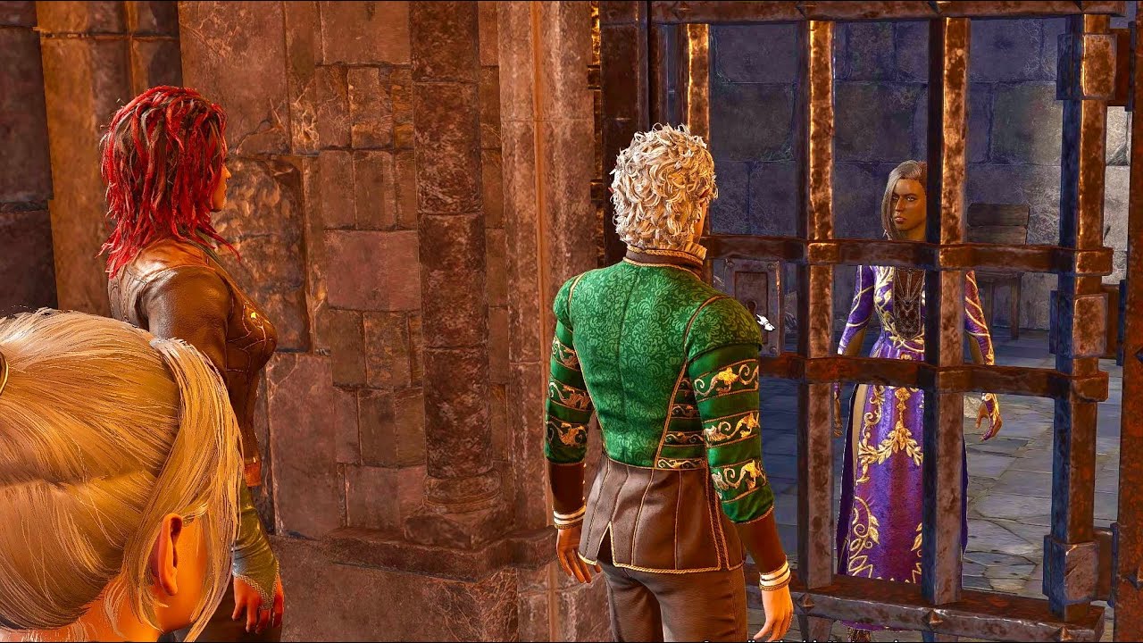 Baldur's Gate 3 [HDR] : Prison Escape - FREE COUNSELLOR FLORRICK - YouTube