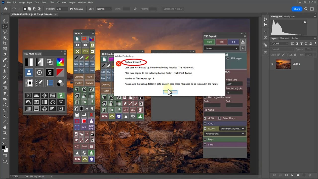 Backup and Restore Your TK9 Settings - YouTube