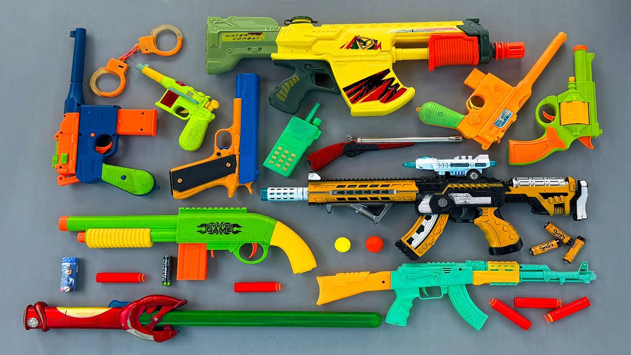 Water Gun SNIPER GUN BATTLE Action Series Weapons Collecting 7 - Ak47 ...