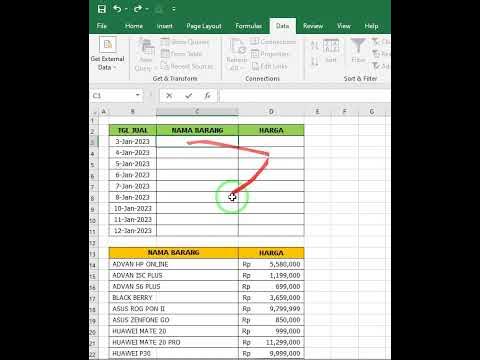 Cara Mengurangi Tingkat Kesalahan Pengetikan di Excel #shorts #exceltutorial #exceltips - YouTube