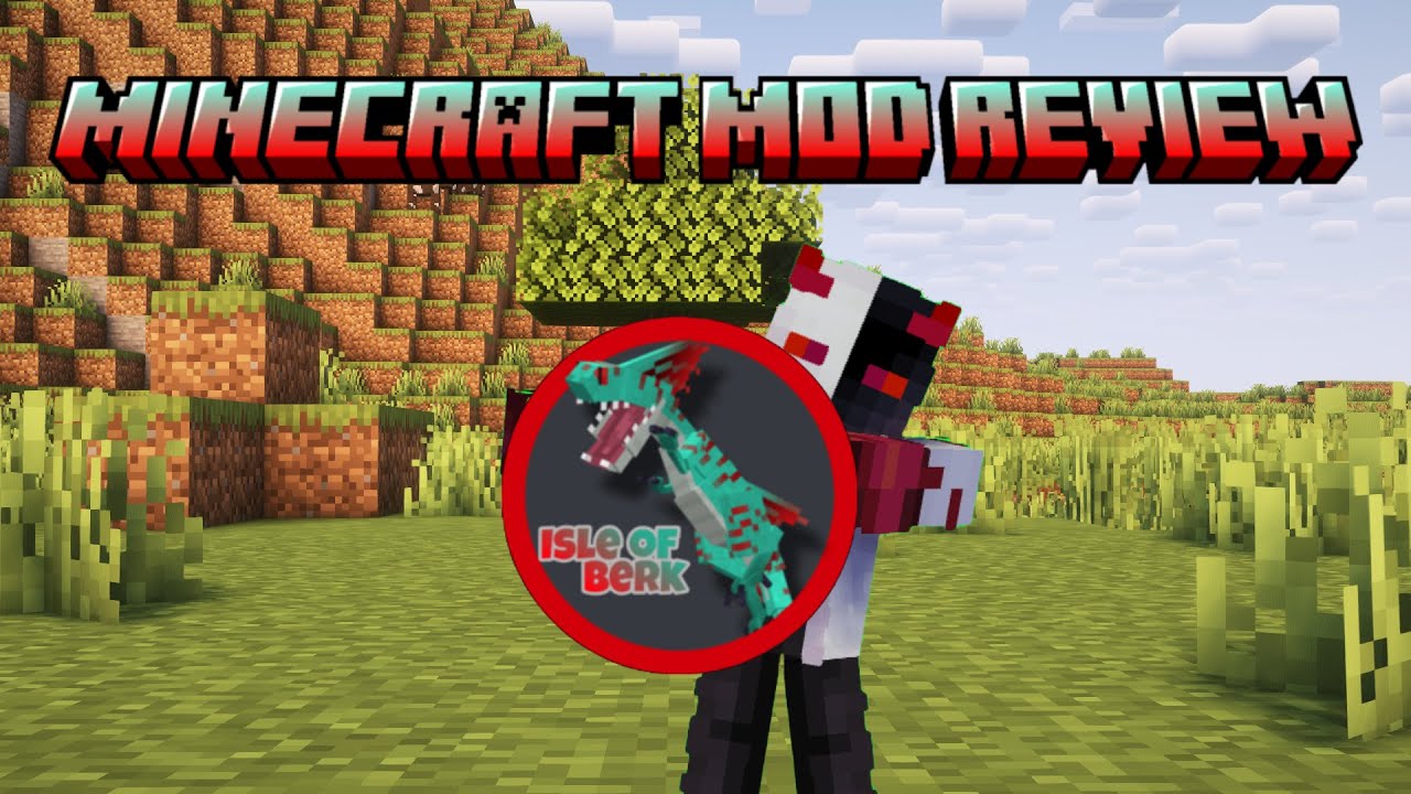 Minecraft mod review "ISLE OF BERK" - YouTube