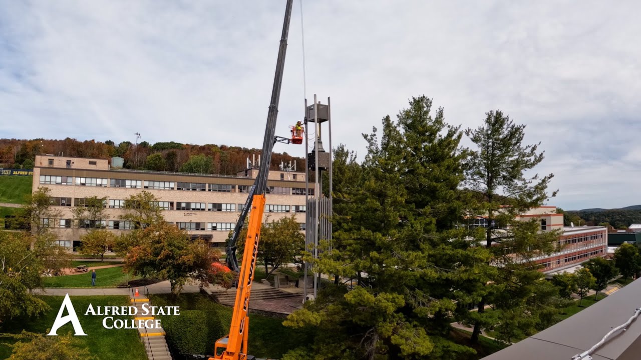 Bell Tower Construction Fall 2022 - YouTube