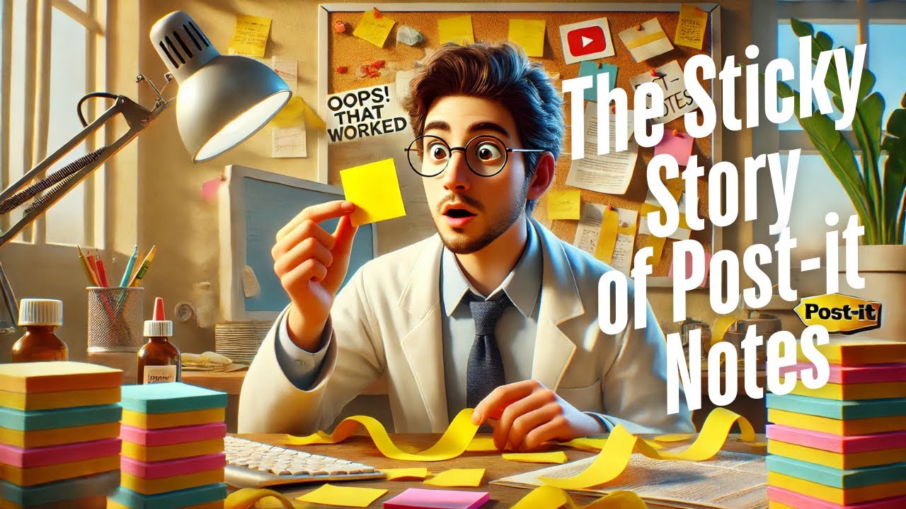 Oops! That Worked! – The Sticky Story of Post it Notes - YouTube