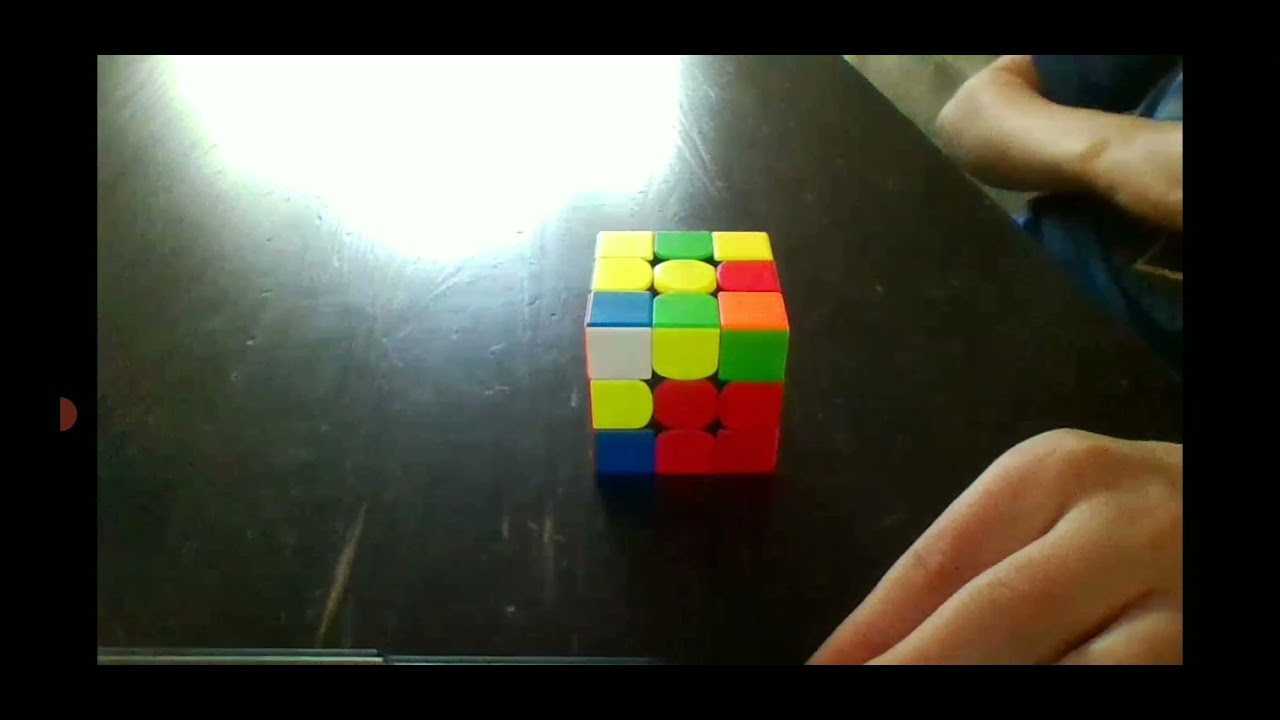 One Move One Frame Rubix Cube Solve - YouTube