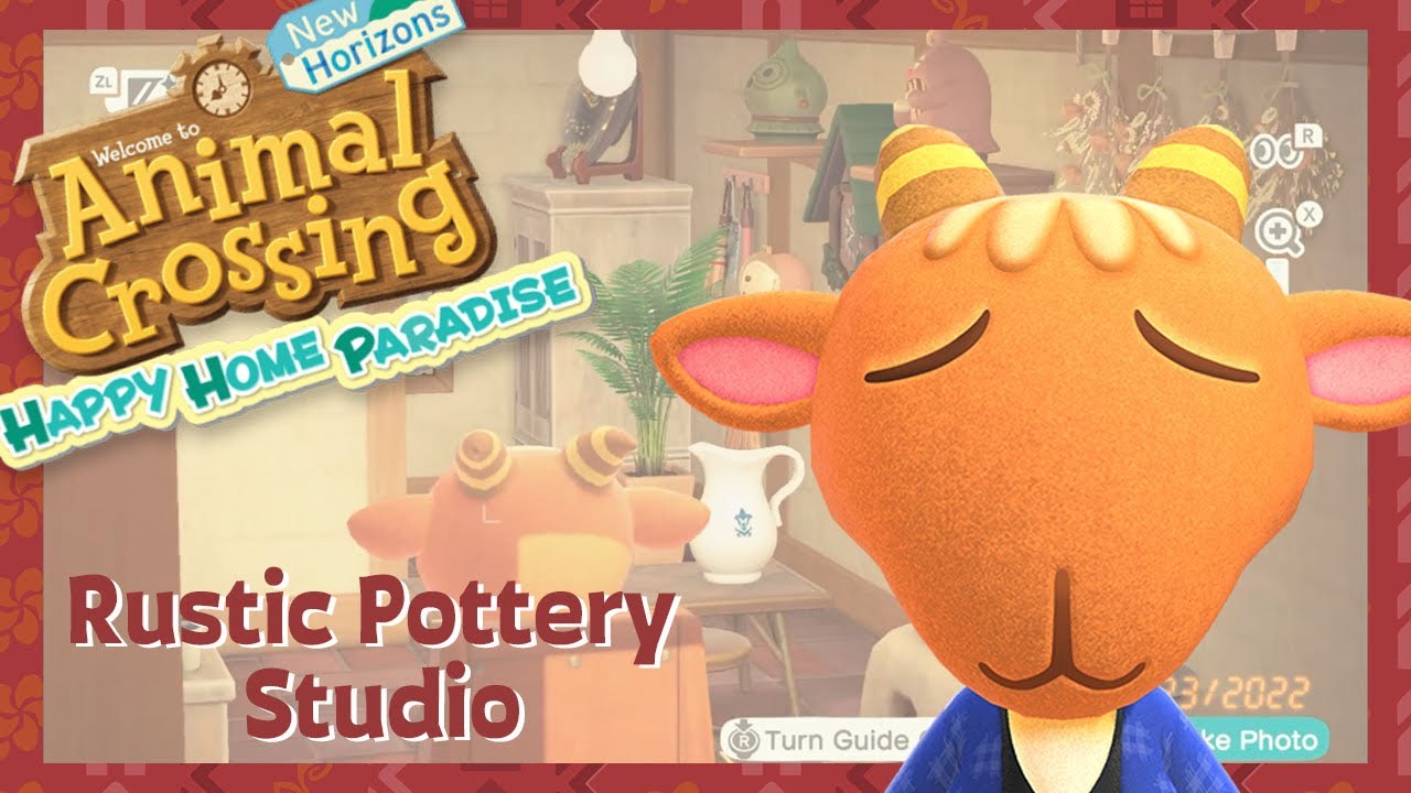 Animal Crossing: New Horizons (HHP) - Rustic Pottery Studio (HHP #1 ...