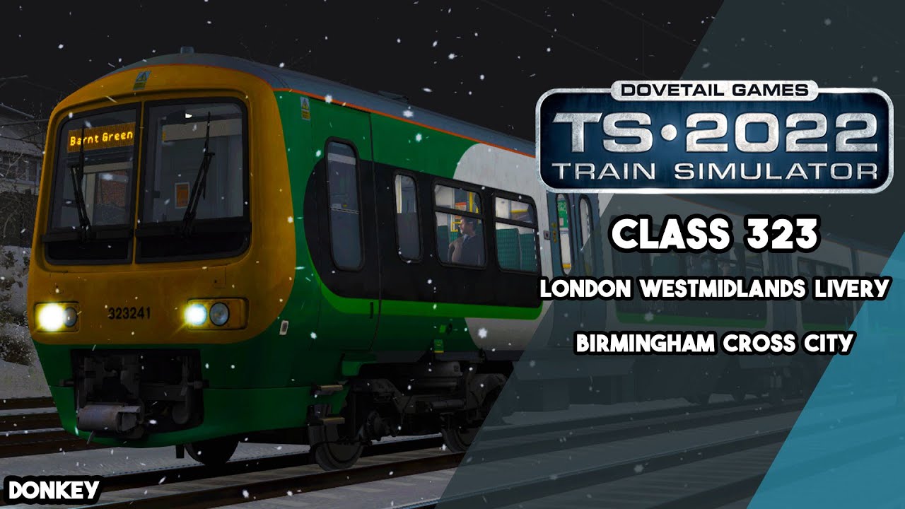 Train Simulator 2022 : Birmingham Cross City : Class 323 : Snow Joke ...