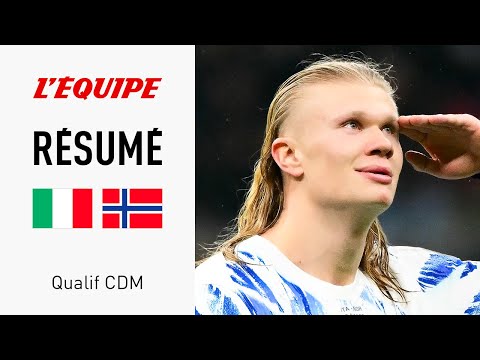 Qualif Mondial 2026 - HAALAND voit DOUBLE avec la Norvège, l'ITALIE officiellement BARRAGISTE