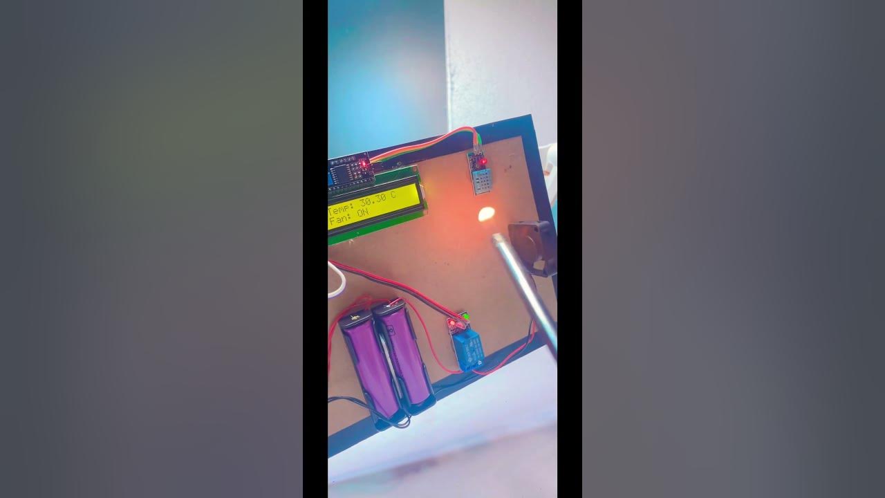 🔥 Automatic Temperature Controlled Fan Using Arduino | DIY Smart Fan ...