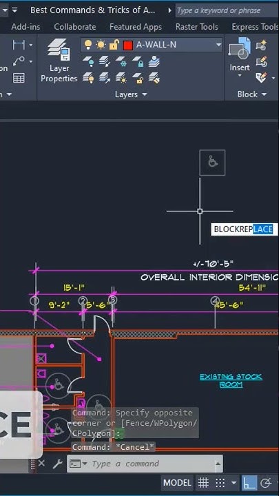 How to Replace AutoCAD BLOCKS Globally - YouTube