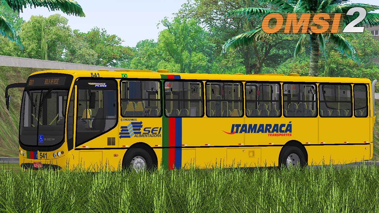 [OMSI 2] Busscar Urbanuss Pluss Mercedes Benz OF-1722M | Mapa Grande ...