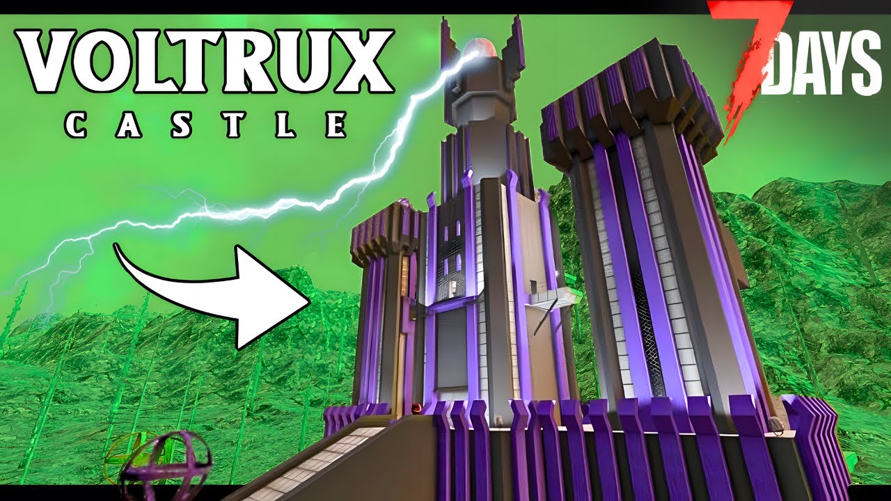 Evil Wizard Tower | 7 Days to Die - Base Build - YouTube
