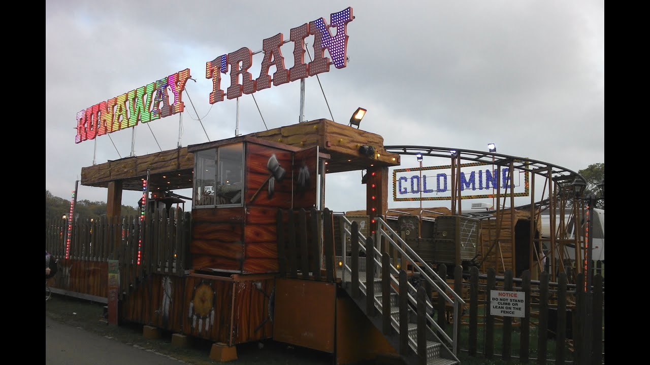 Runaway Train / Gold Mine Coaster (POV) - YouTube