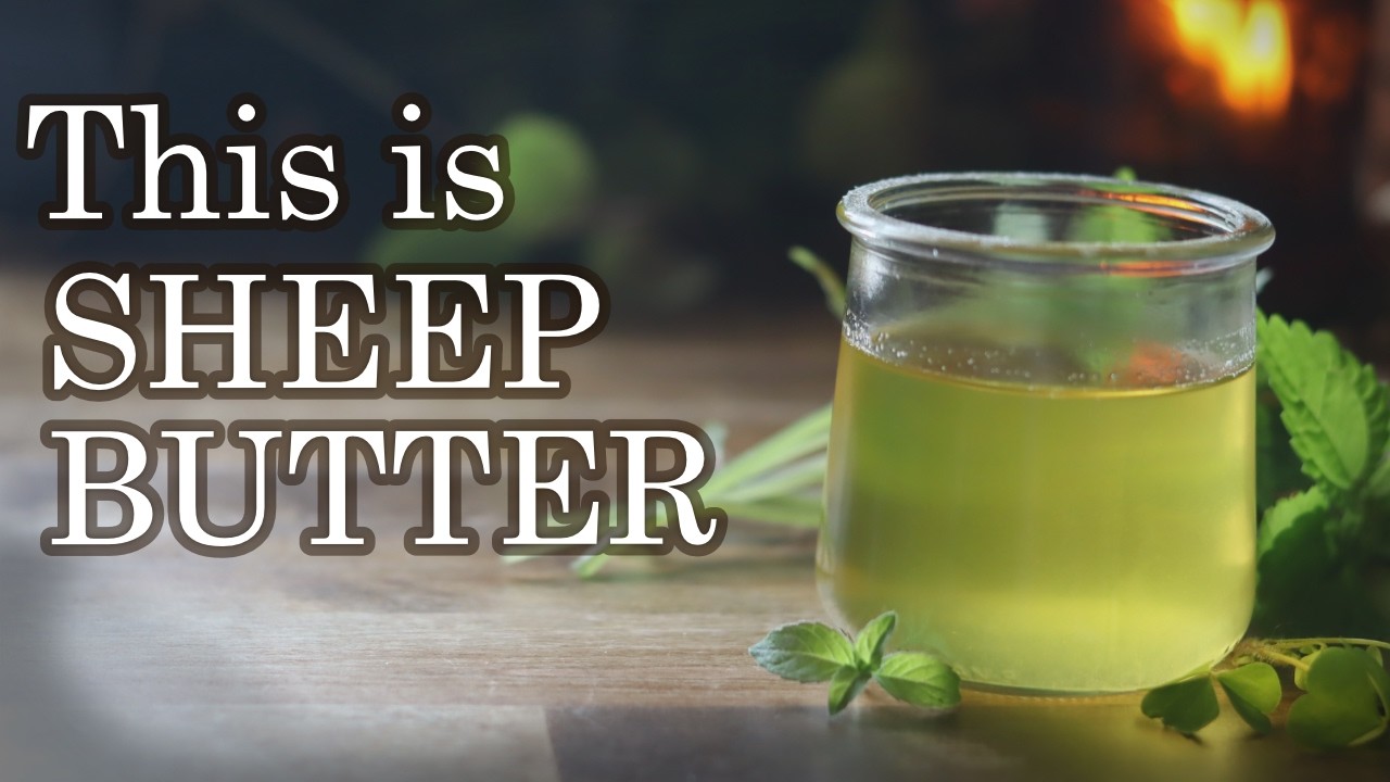 How to Make Clarified Butter from Sheep Milk - Step by Step Tutorial ...