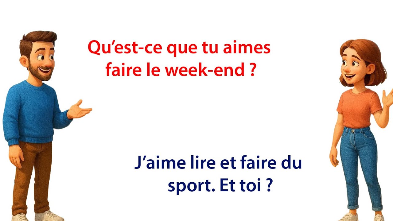 3 🇫🇷 Short Real French Conversations to Learn French A1-A2 for ...