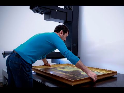 How to Scan Artwork for Prints - Non-contact Scanning - YouTube