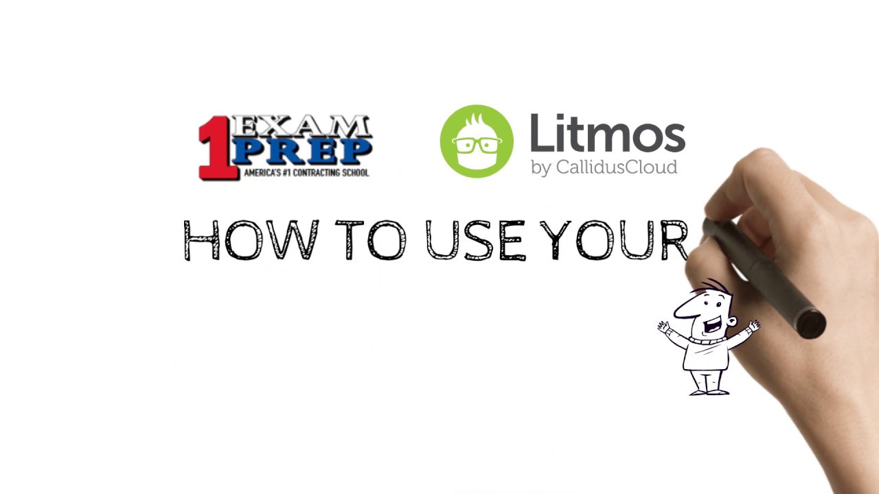 How To Log In To Your 1 Exam Course - YouTube