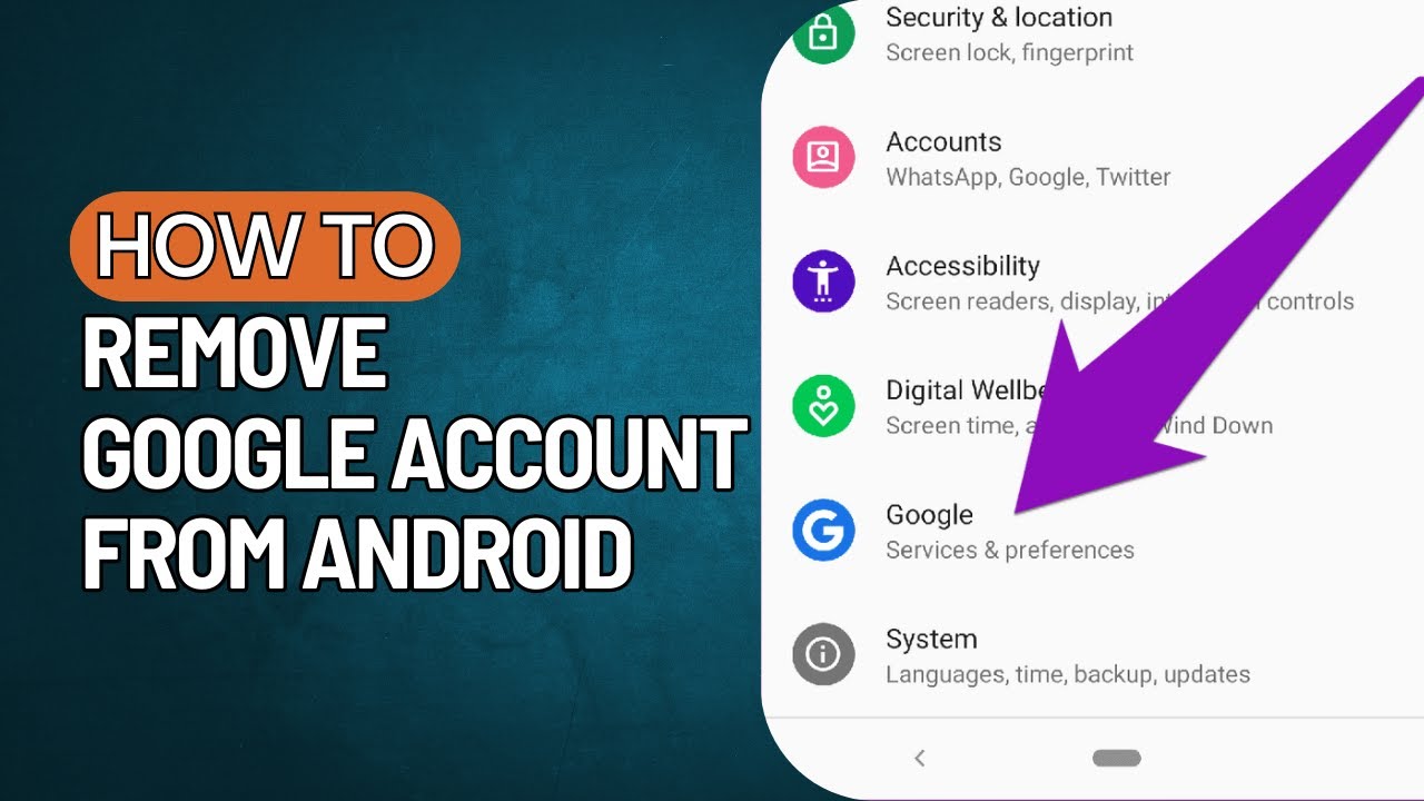 HOW TO REMOVE GOOGLE ACCOUNT FROM AN ANDROID PHONE EASY GUIDE YouTube how-to-remove-google-account-from-an-android-phone-easy-guide-youtube