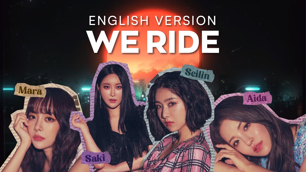 Brave Girls - We Ride | English Collab by Aida ft. @sakiseshy @marascherie @kimsogum - YouTube