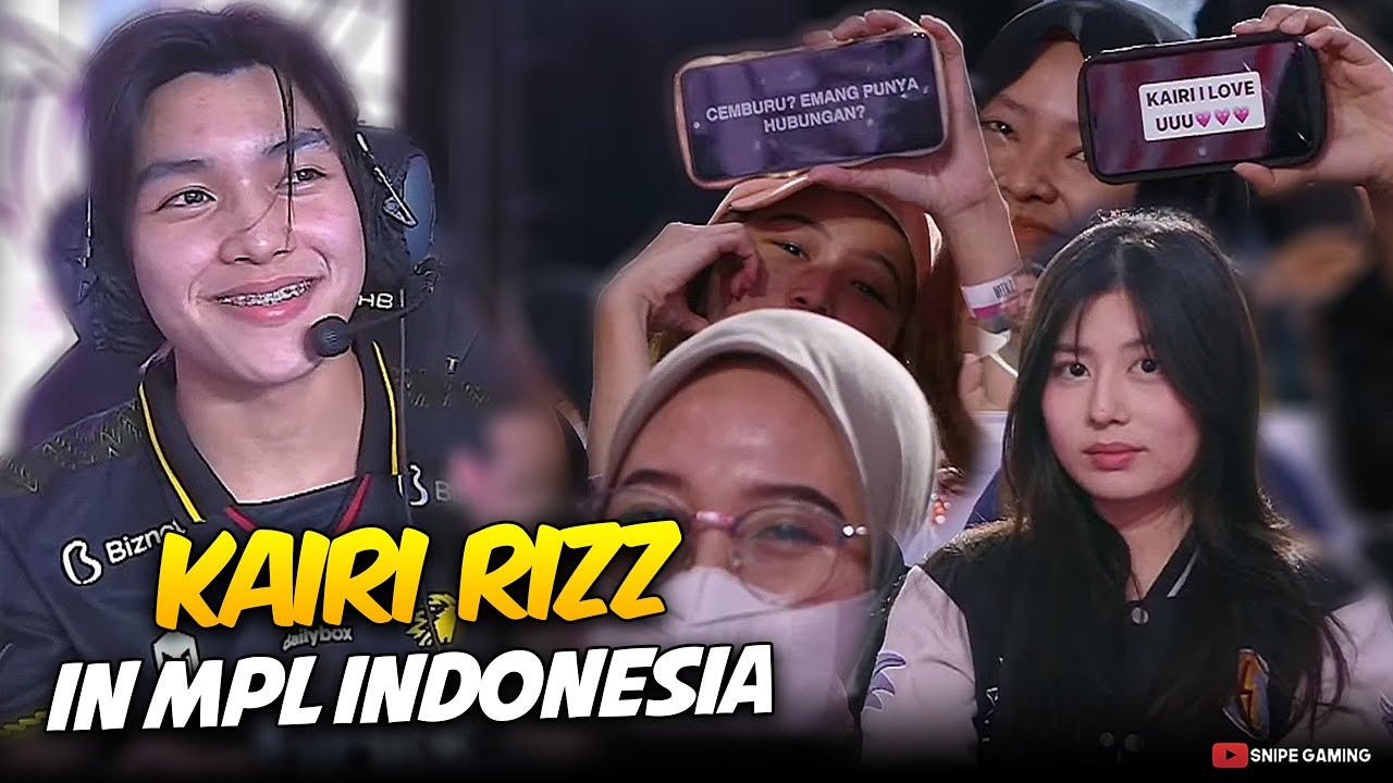 KAIRI IS THE GODLIEST RIZZ IN MPL INDONESIA . . .🤯 - YouTube