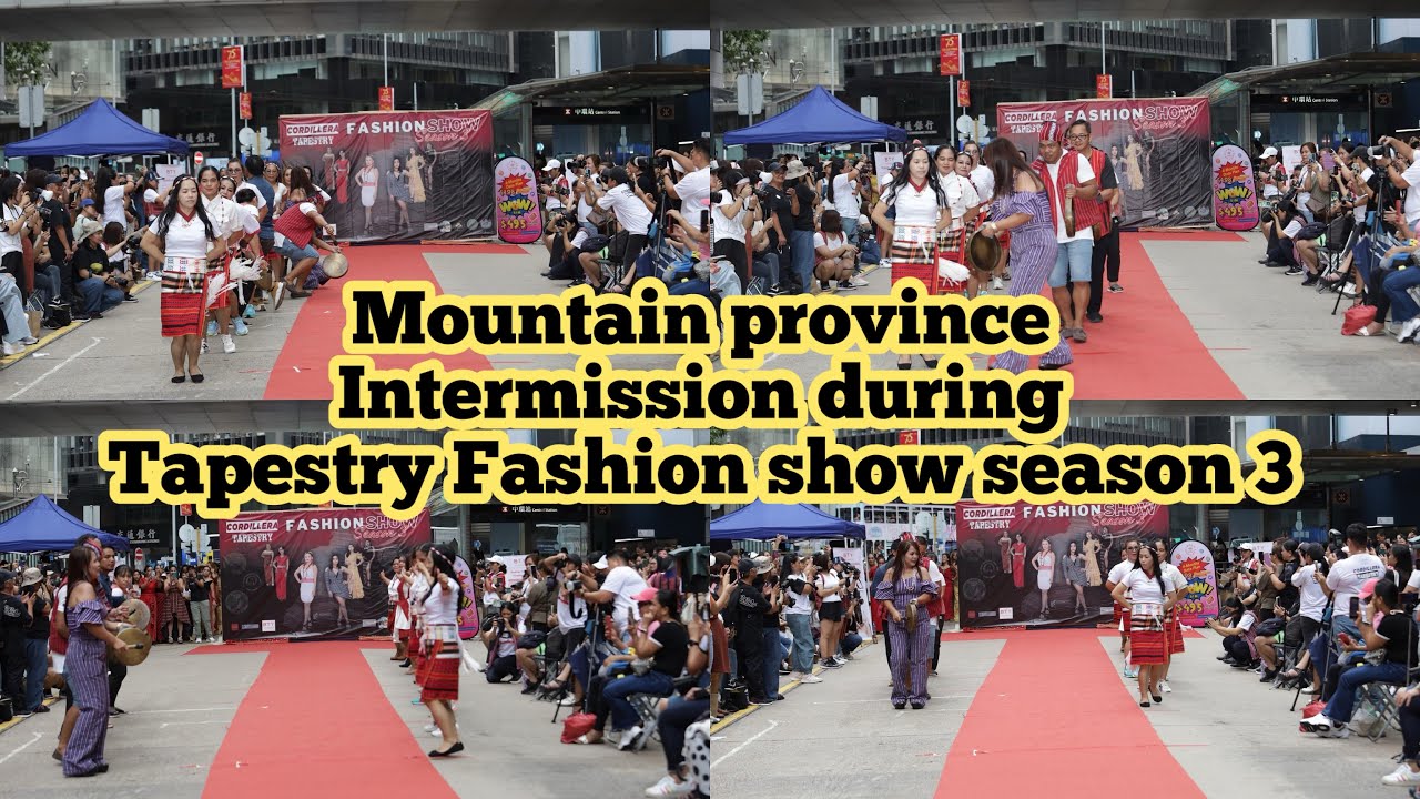 Mountain province Intermission during Tapestry Fashion show season 3 ...