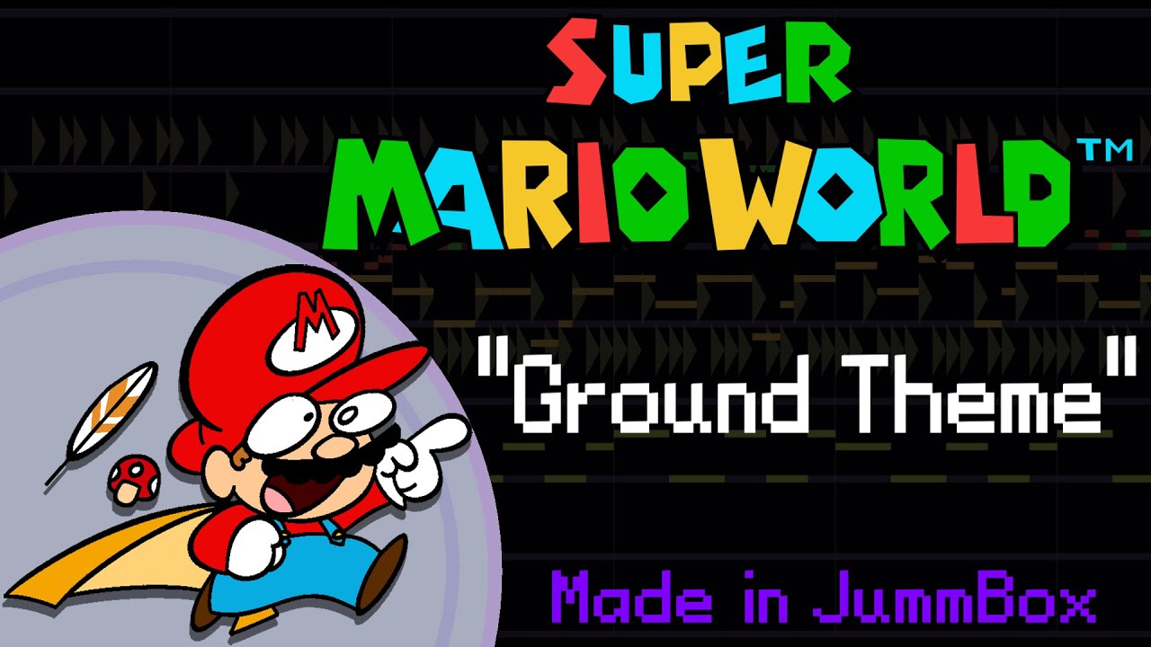 Ground Theme (Super Mario World) - JummBox Remix - YouTube