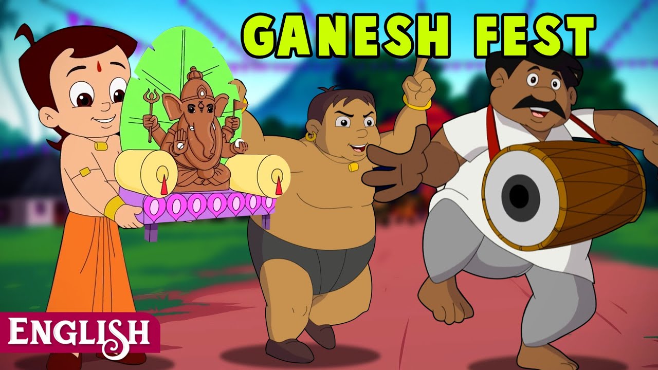 Happy Ganesh Chaturthi | Cartoon Videos | Chhota Bheem and Ganesh ...