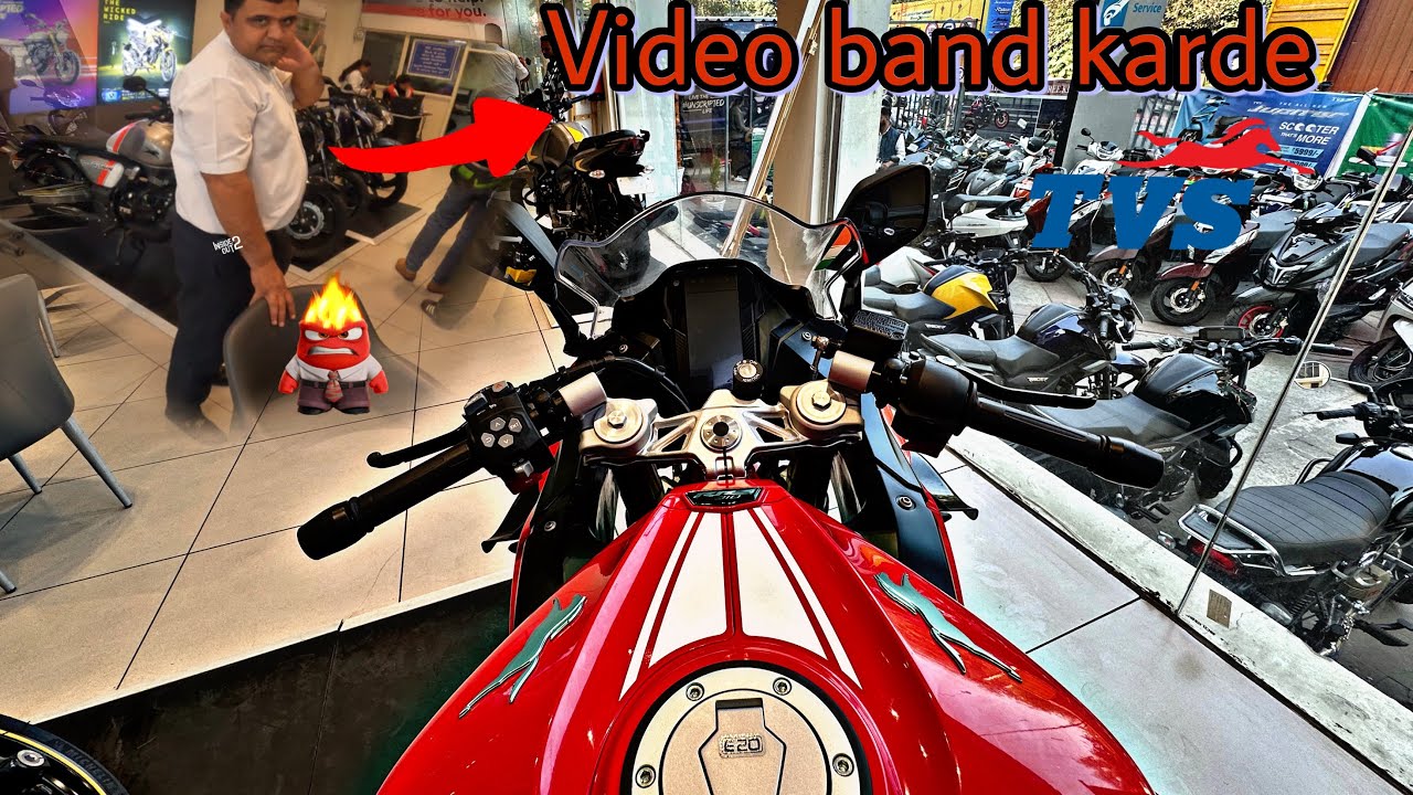 Apache Rr 310 First Look Honest Review Showroom Wale Ne Video Kue Nahi Bane Di Coderider