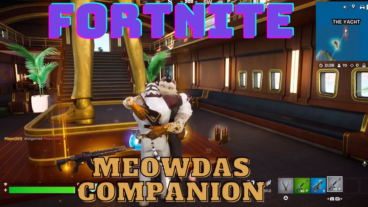 Get Meowdas as a companion in Fortnite Chapter 2 Remix - YouTube