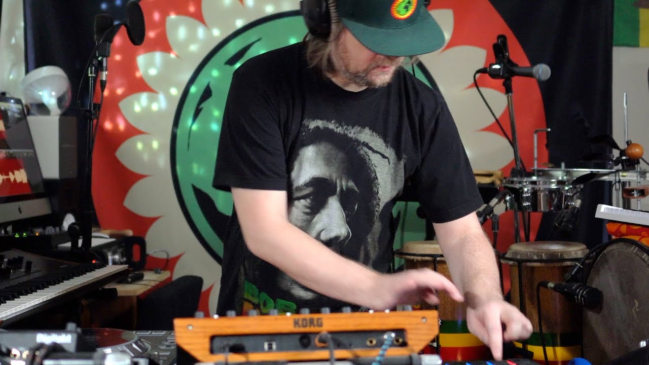 Ark Survival Evolved theme song in reggae dub style live looping ...
