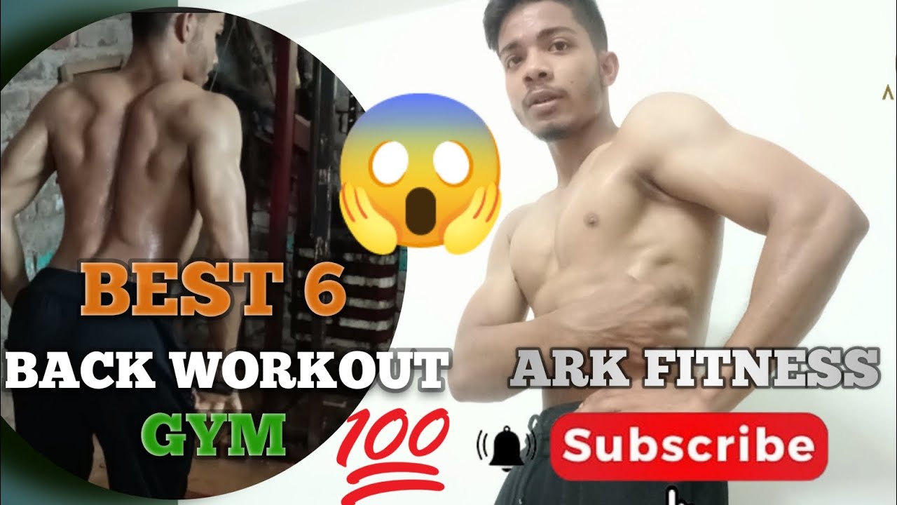 😱 How to get a Strong & Wide Back in Just 6 Gym Workout (Quick & Easy ...