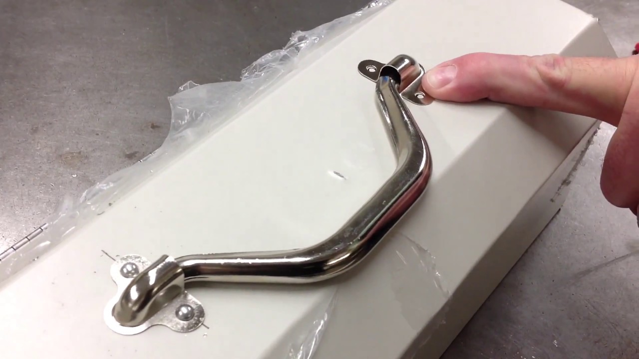 Sheet Metal Tool Box Handle - YouTube