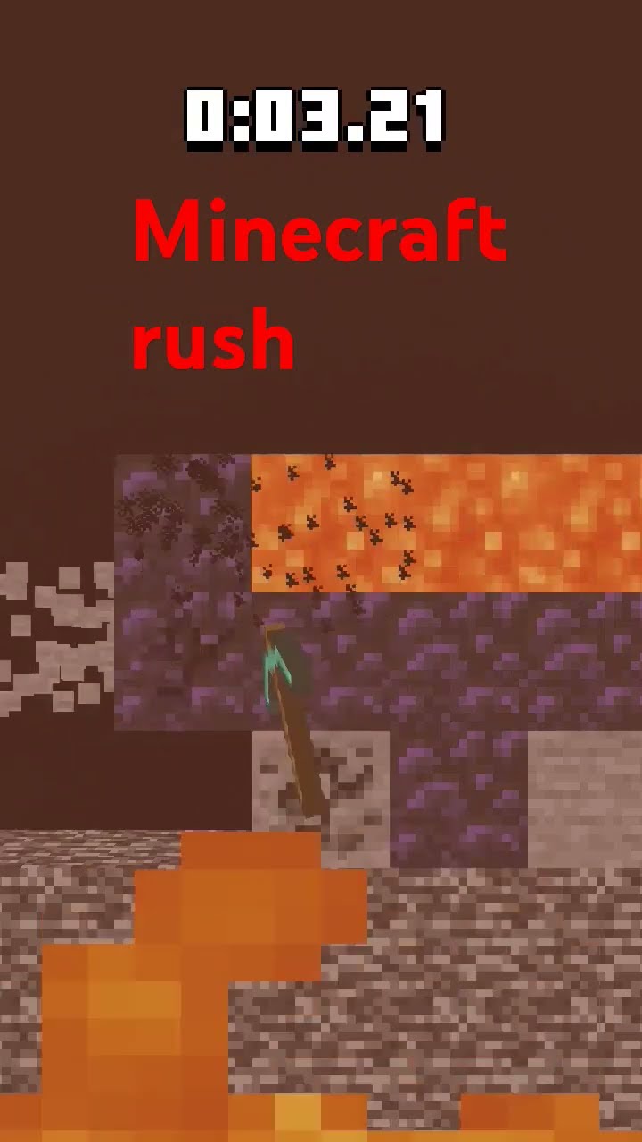 Minecraft rush - YouTube