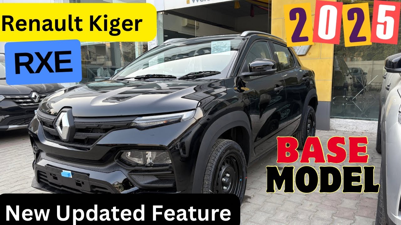 2025 Renault Kiger RXE Base model with new updated Feature | Renault ...