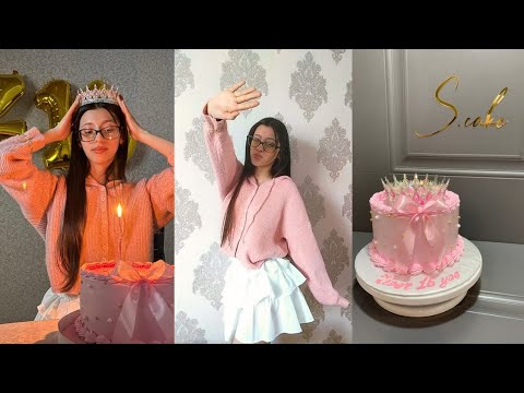 Ad Günüm 🎂🥂 VLOG 16 Yaş 🪩🌟 || Ziver Nniz