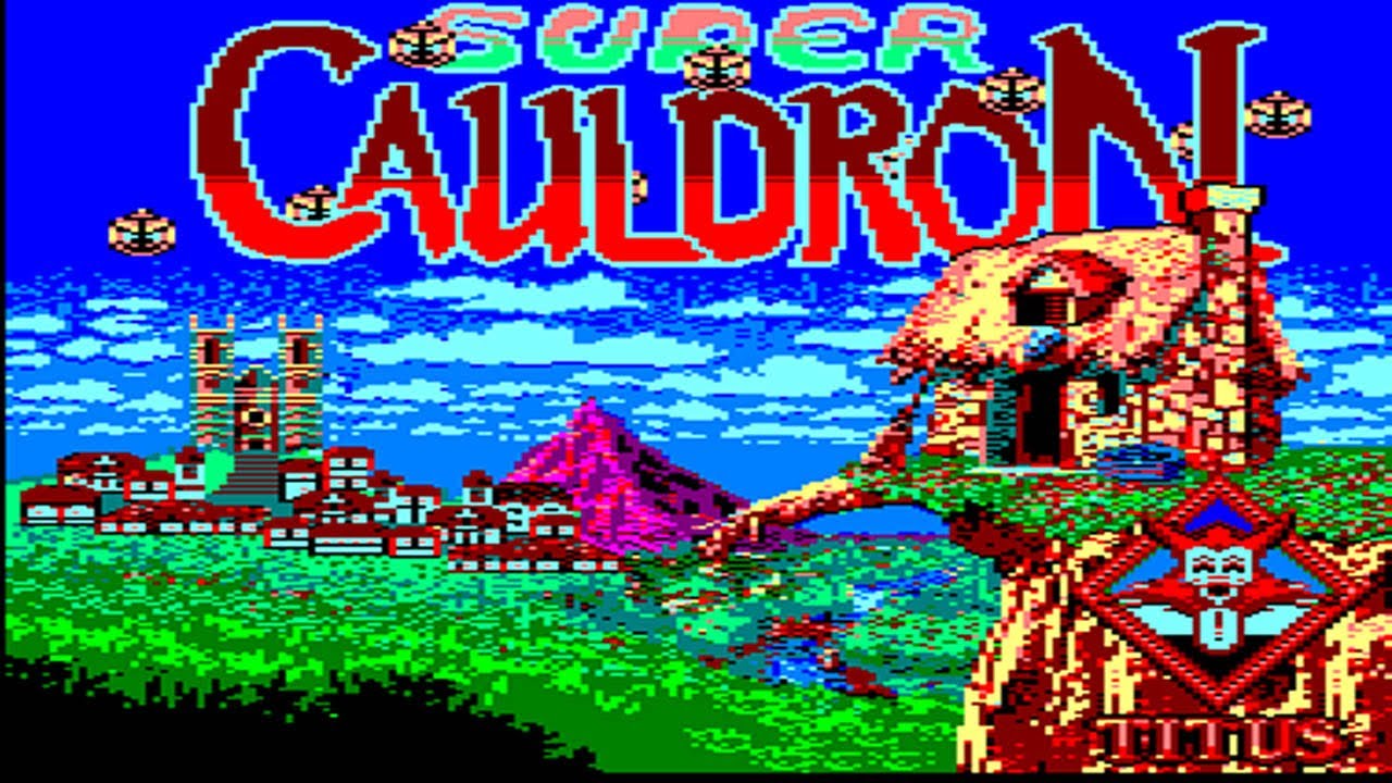 [Amstrad CPC] Super Cauldron - Longplay - YouTube