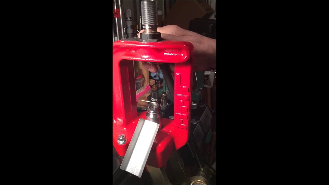 Case ejector for the Lee Classic single stage press (#2) - YouTube