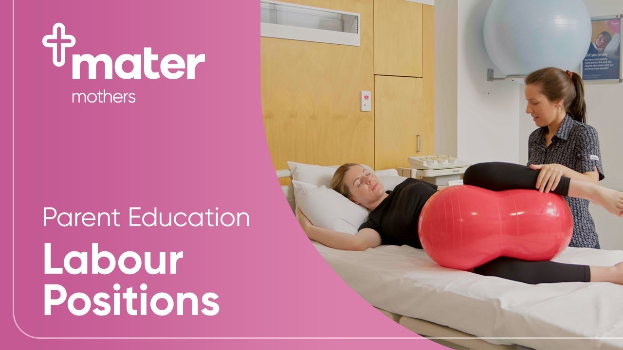 Labour Positions | Mater Mothers - YouTube