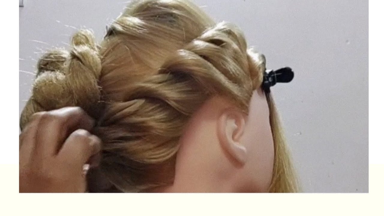 Bun Hairstyle Tutorial/ Practice/Basic Hairstyle - YouTube