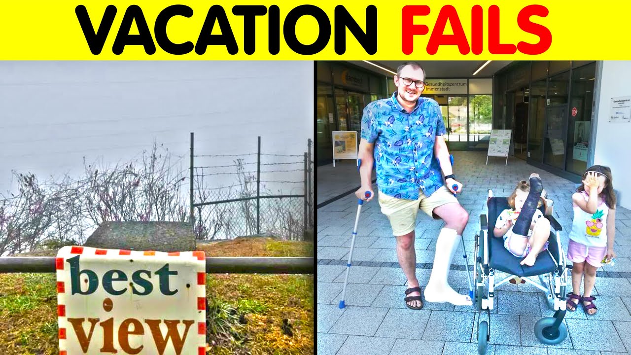 Unfortunate Vacation Fails That Were Too Good Not To Share - YouTube