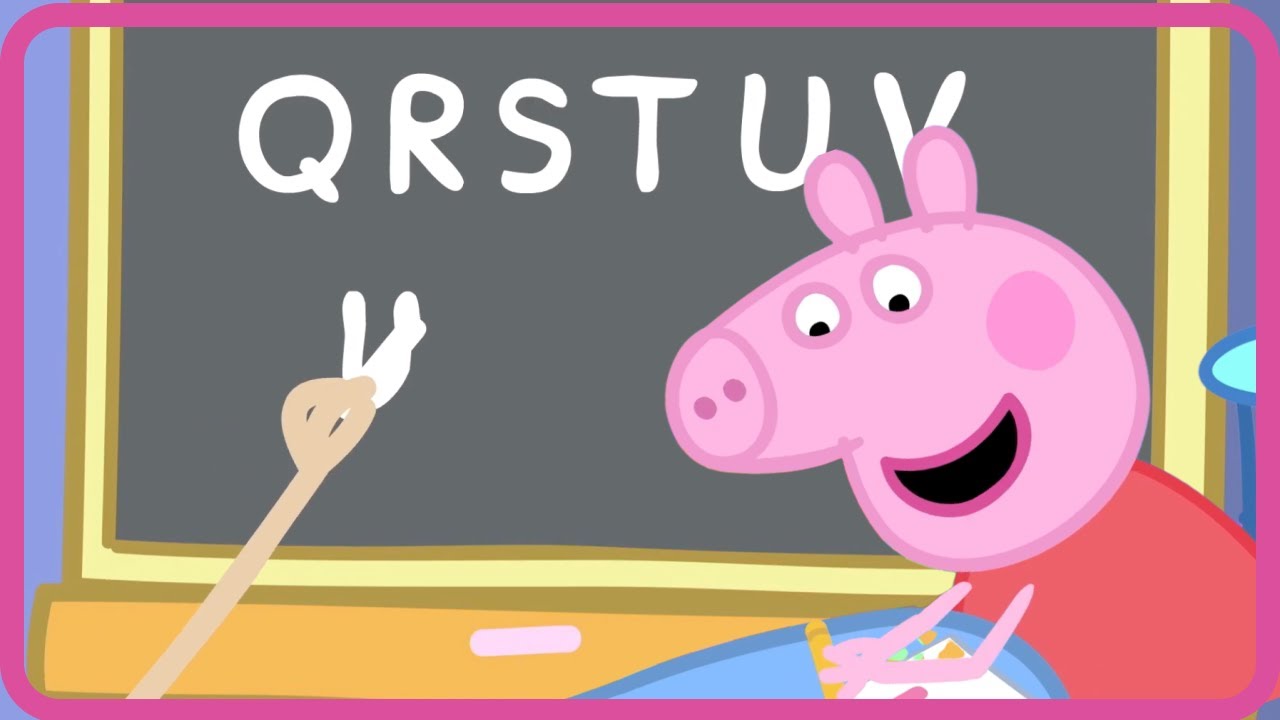 Peppa Pig 🐷 ABC Song 🔤 Sing the Alphabet with Madame Gazelle | Kids ...