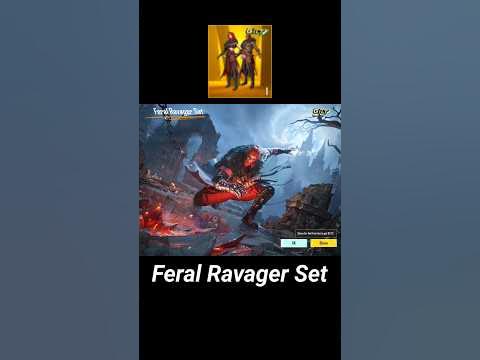 Feral Ravager Set Crate Opening Pubg Bgmi #shorts #pubgmobile #pubg # ...