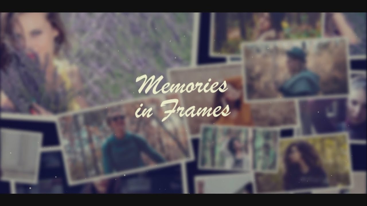 Memories In Frames - Free Download Premiere Pro template - YouTube
