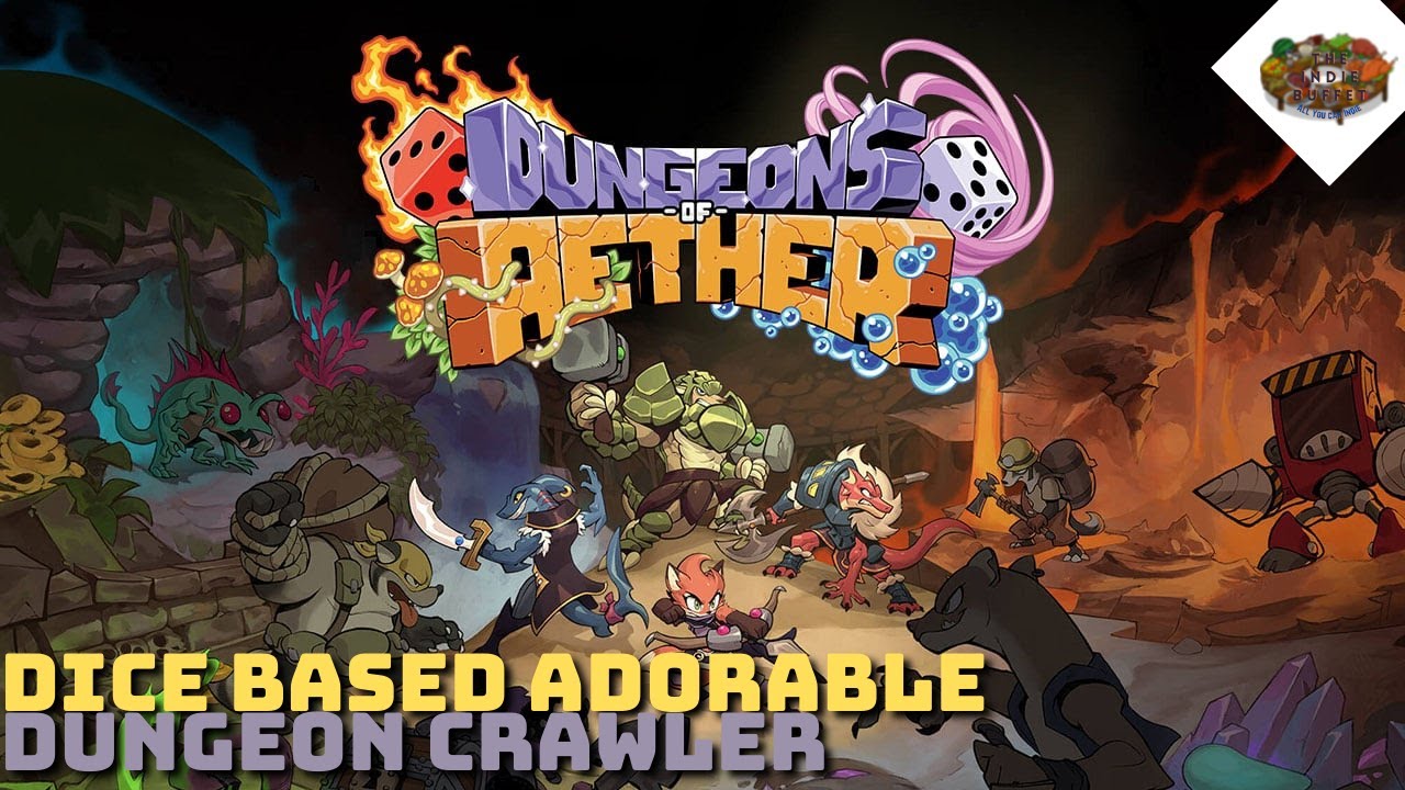 Dice Based Adorable Dungeon Crawler | Dungeons Of Aether - YouTube