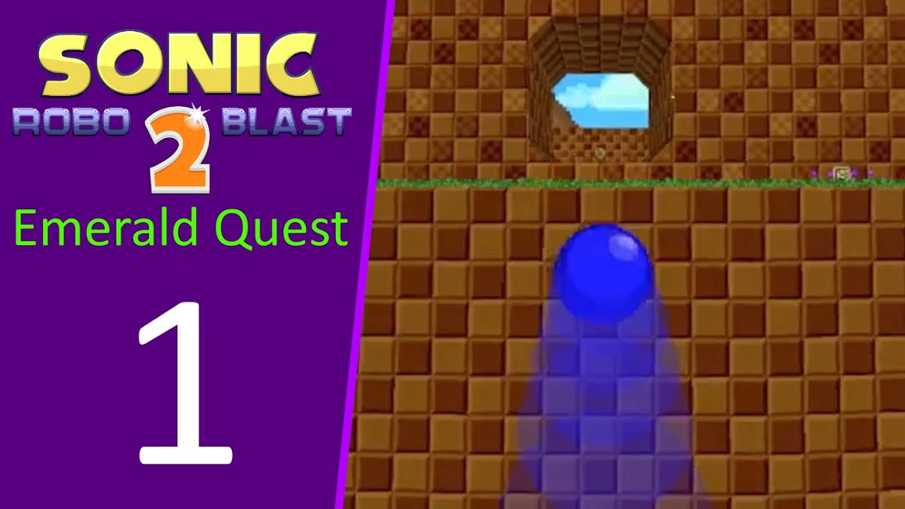 SRB2 Emerald Quest Episode 1: From Grass to Fire to Water - YouTube