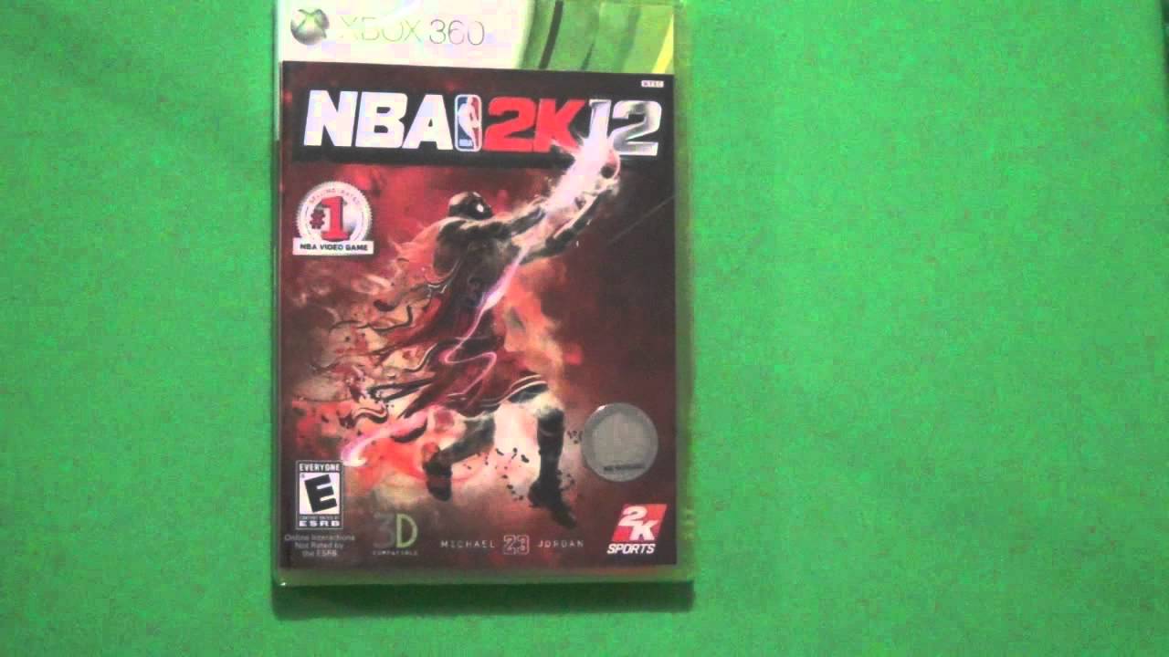 NBA 2k12 Midnight Release unboxing - Xbox 360 ! - YouTube