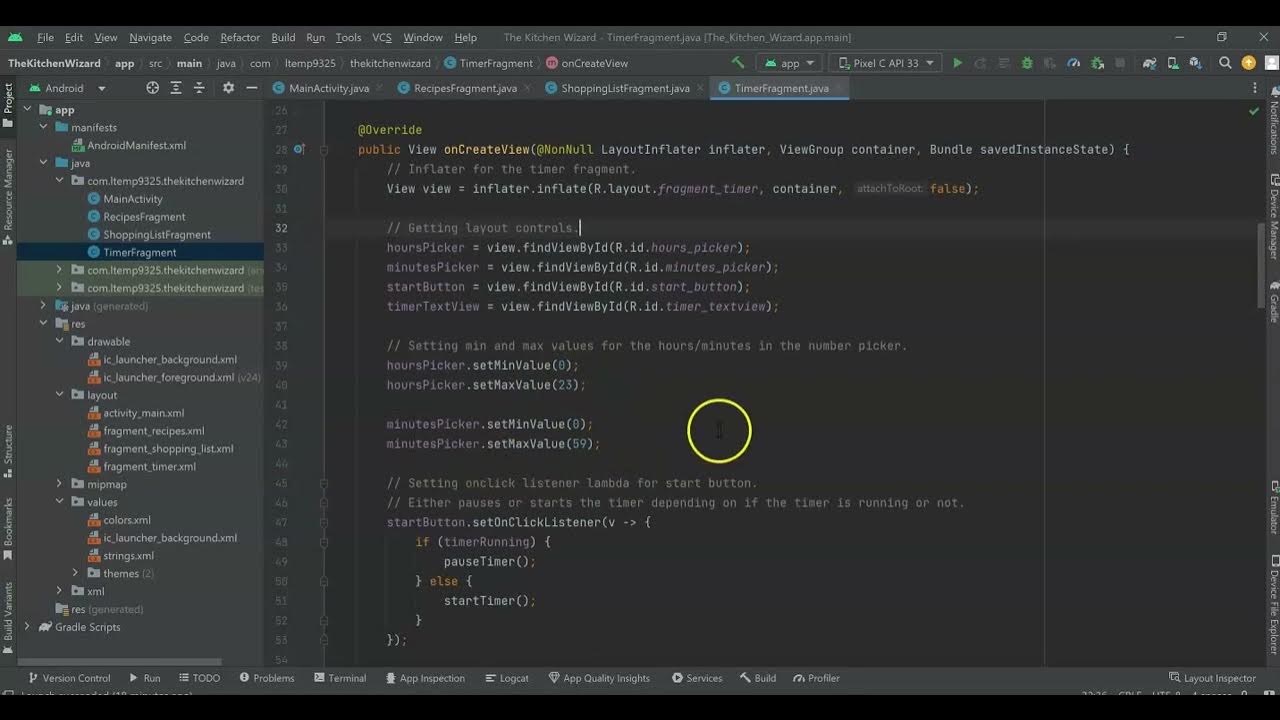Advanced JAVA Programming Mini-Project 3: The Kitchen Wizard App - YouTube