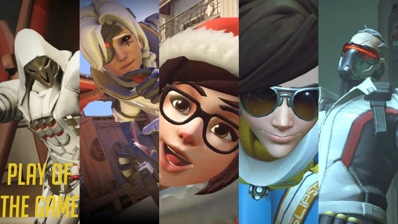 Overwatch: My PC Highlight Reel #38 (*PotG* Reaper, Ana, Mei, Tracer ...