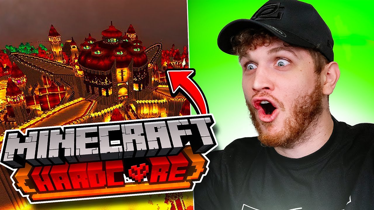 We found Loony's INSANE Minecraft Hardcore Base... - YouTube