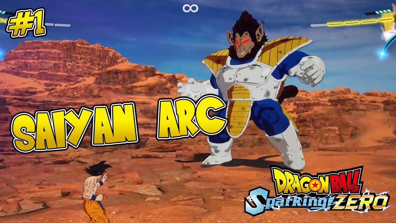 DRAGON BALL SPARKING ZERO - SAIYAN ARC #1 - YouTube
