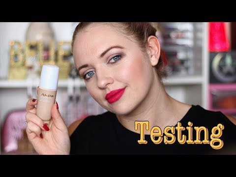 TESTING AVON ANEW AGE TRANSFORMING FOUNDATION | IdleGirl
